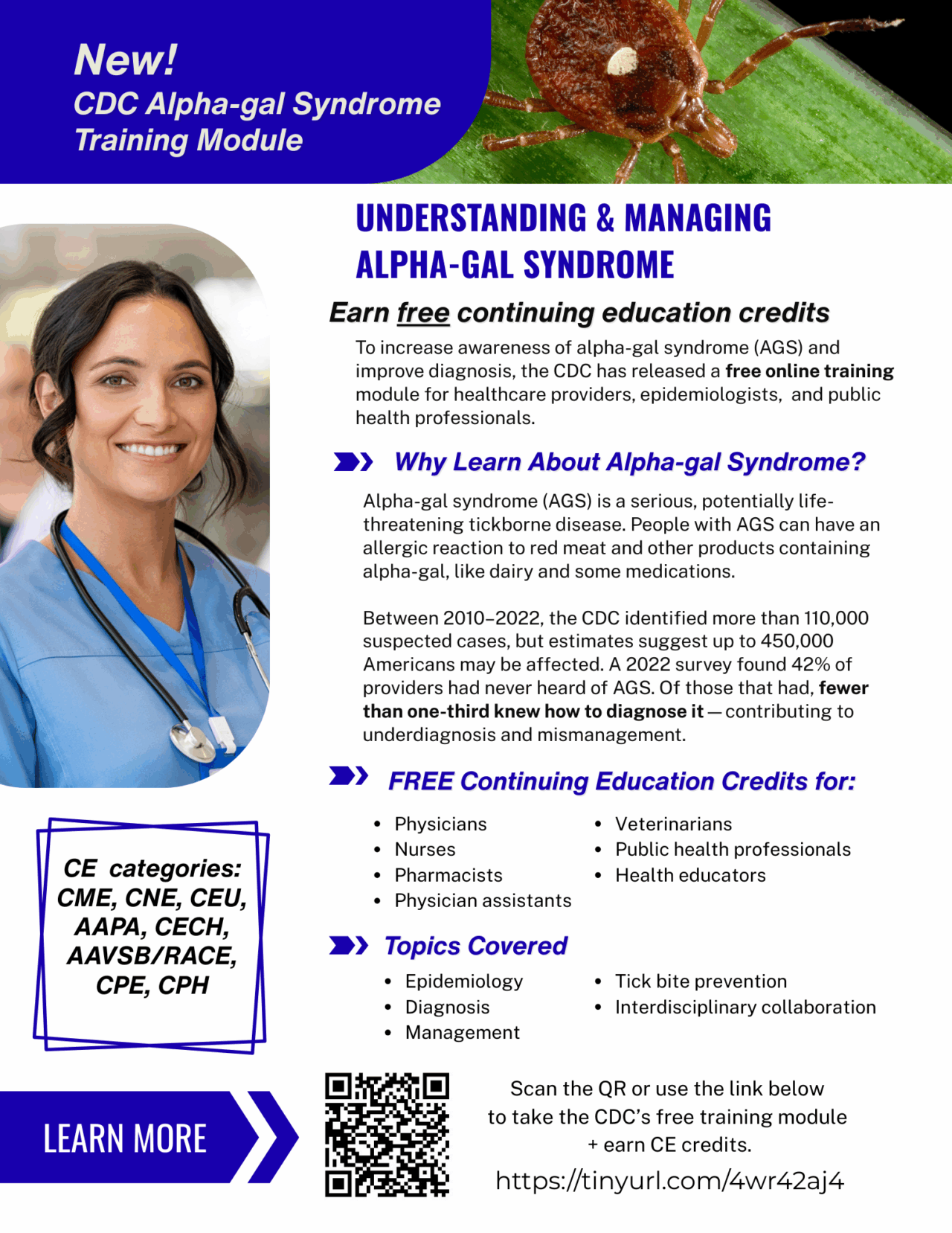 Continuing Education - Alpha-gal Information